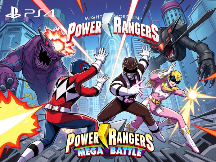 mighty morphin power rangers mega battle ps4 pkg dlc file - Blunturi